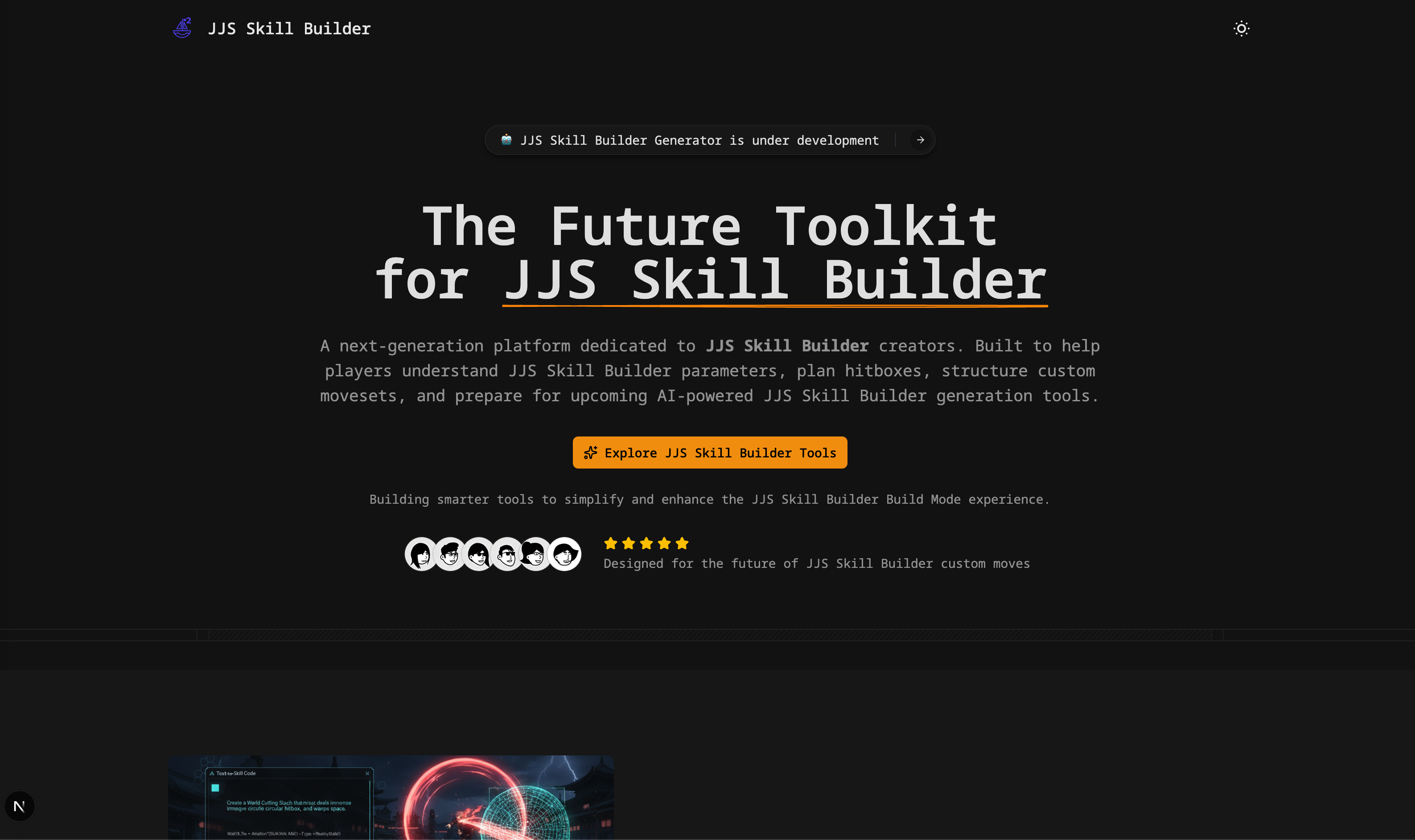 JJS Skill Builder - AI Powered Custom Moveset Generator